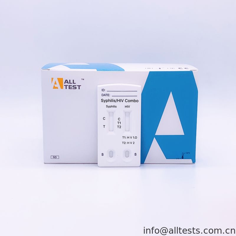 AllTest Syphilis / HIV 1.2.O Combo Rapid Test Kits Infectious Disease